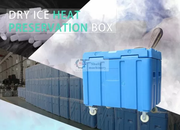 315L Dry Ice Container for Storaging 3mm Pellet Dry Ice