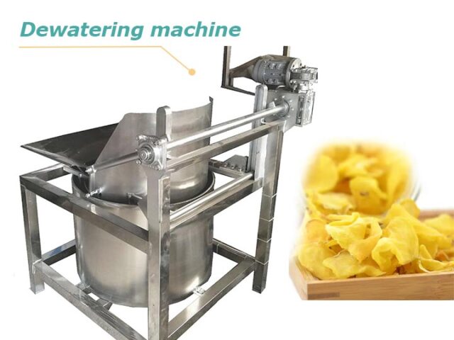 Chips and fries dewatering deoiling machine - Shuliy Machinery