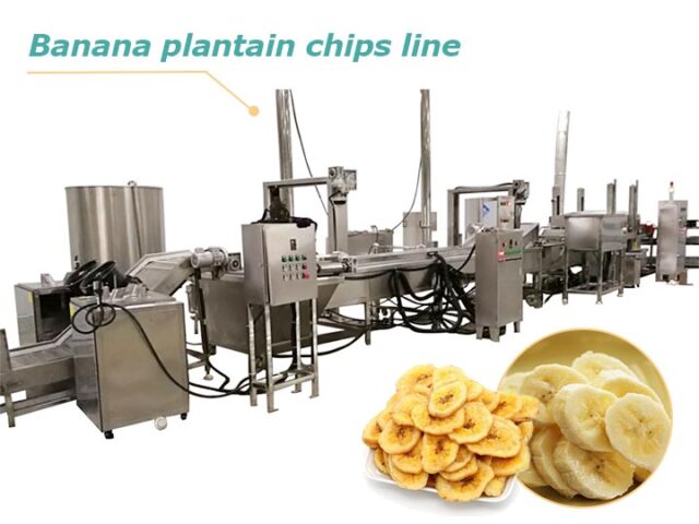 Banana plantain chips production line - Shuliy Machinery