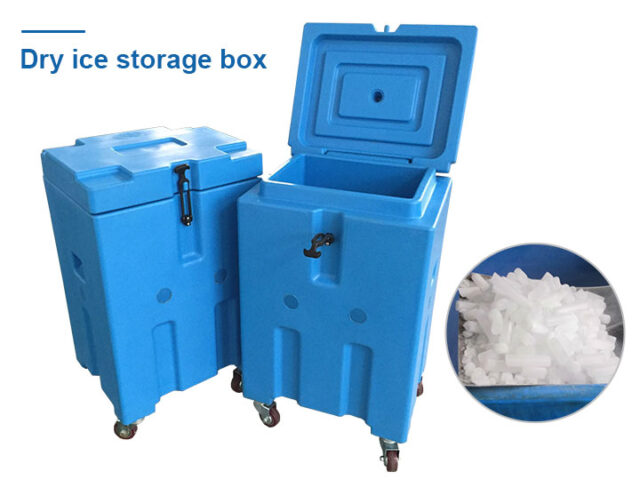 315L Dry Ice Container for Storaging 3mm Pellet Dry Ice