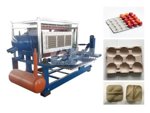 2500pcs/h Fruit Tray Making Machine for Small Business