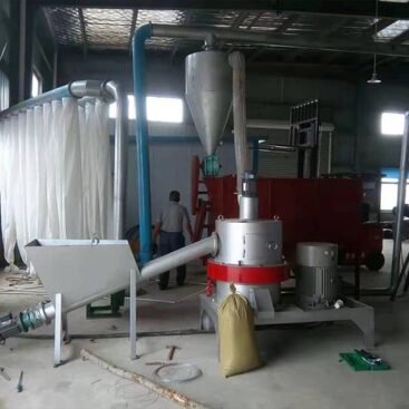 Vertical wood powder machine - Shuliy Machinery