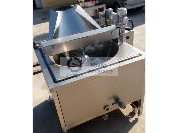 Tipping bucket frying machine - Shuliy Machinery