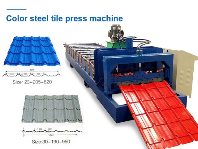 Color steel tile press machine - Shuliy Machinery